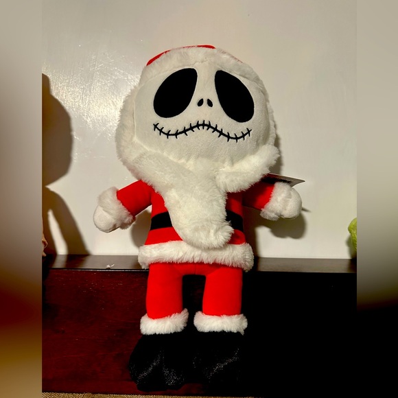 Disney | Toys | Jack Skellington Santa Costume Plushie Disney Baby ...